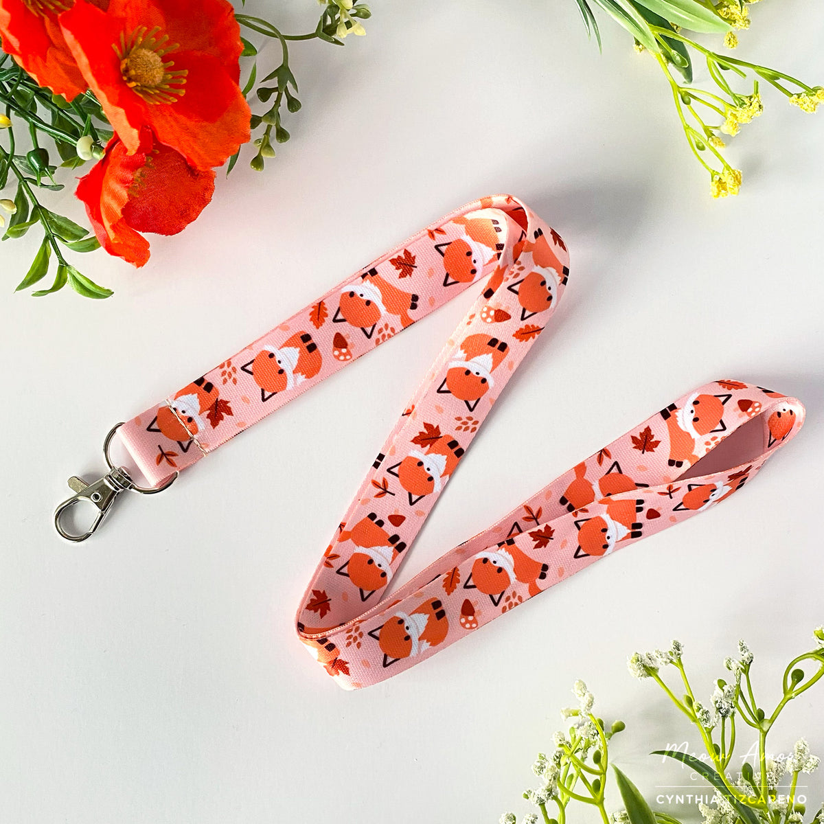 Fox Lanyard – Meow Amor Creative