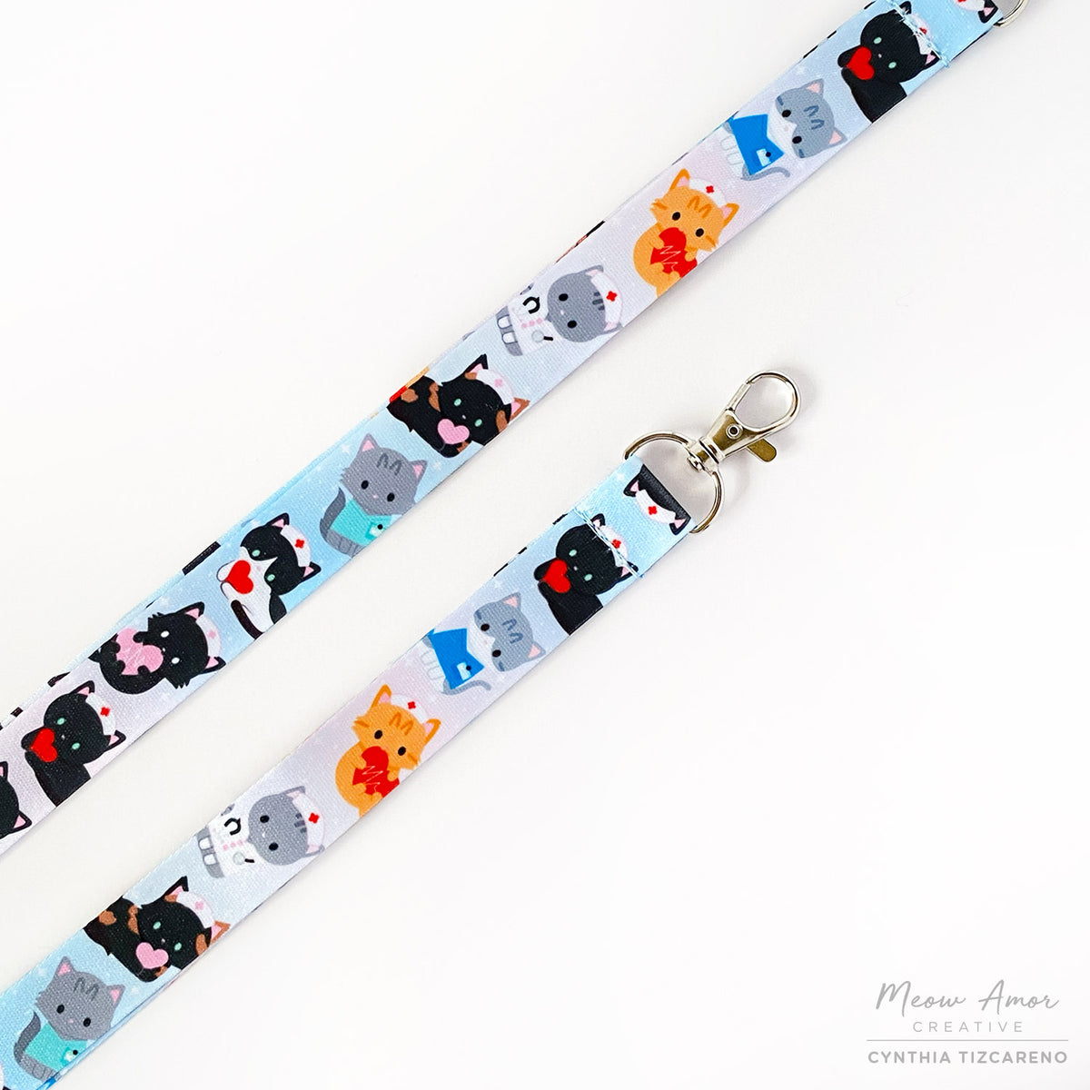 Medical Cats Lanyard – Meow Amor Creative